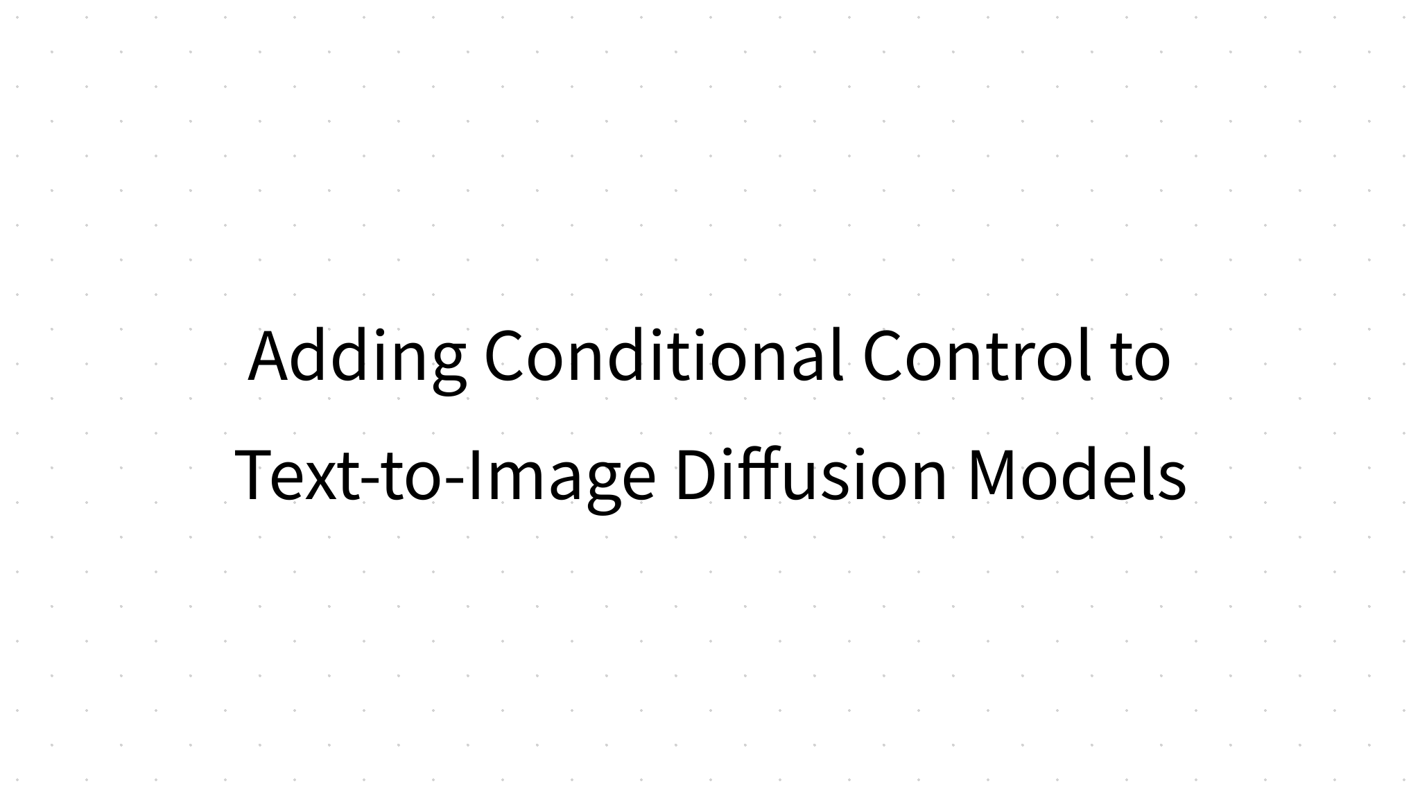 Adding Conditional Control to Text-to-Image Diffusion Models