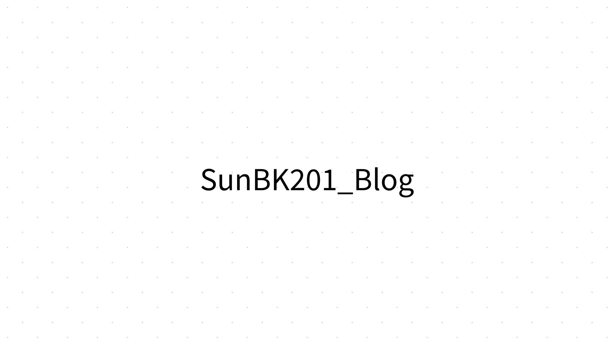 SunBK201_Blog
